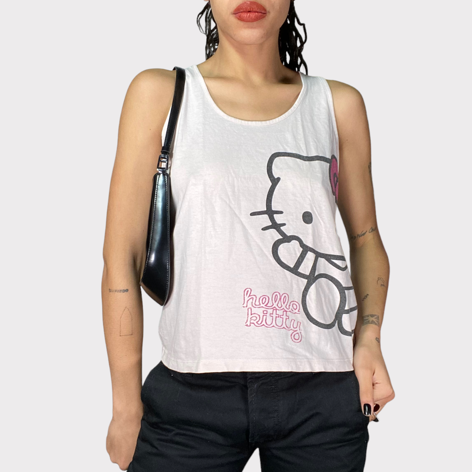 Vintage 2000's Hello Kitty Light Pink Tank Top (M) – Michelle Tamar