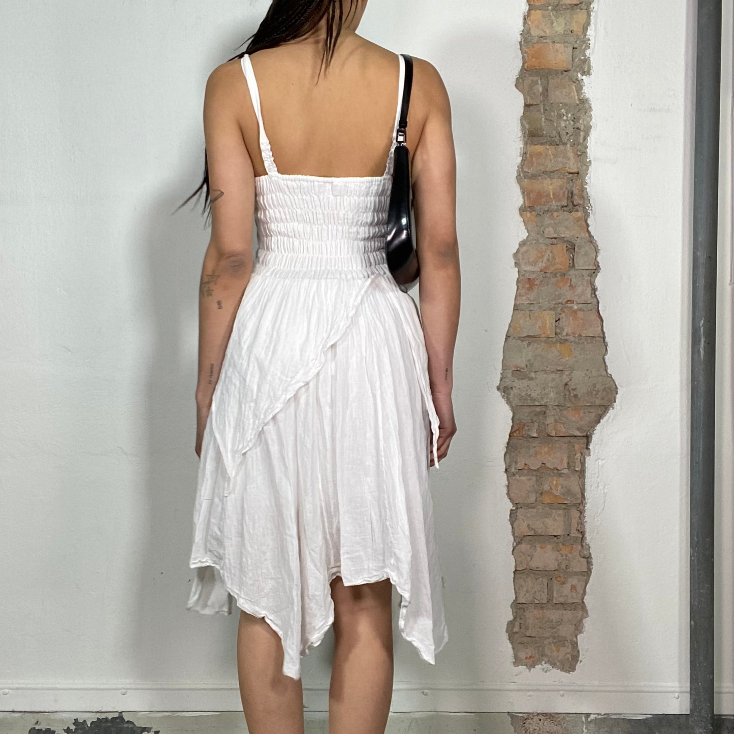 Vintage 2000's Cottage Core White Flowy Layered Dress (S) – Michelle Tamar